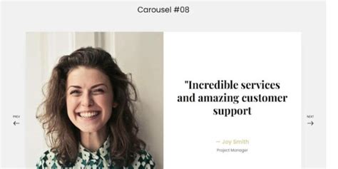 Bootstrap Testimonial Sliders