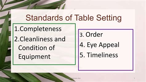 Different Styles Of Table Set Up In Food Bs Pptx