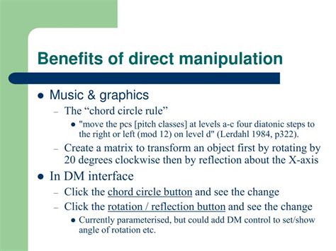 Ppt Direct Manipulation And Multimedia Interfaces For Learning Powerpoint Presentation Id