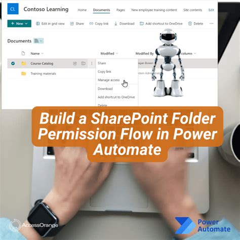 build a sharepoint folder permission flow with power automate june 4