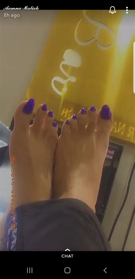Aamna Malicks Feet