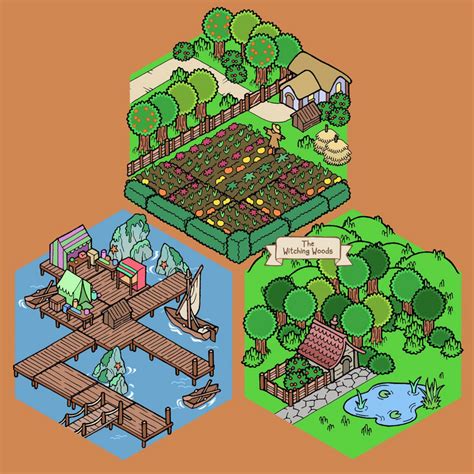 Modular Hexmap Pack By Penflower Ink