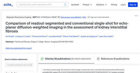 Comparison Of Readout Segmented And Conventional Single Shot For Echo Planar Diffusion Weighted