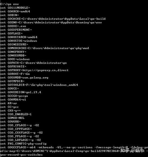 go语言速查——环境与配置 知乎