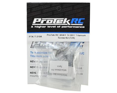 ProTek RC XRAY T Titanium Screw Kit PTK T HobbyTown