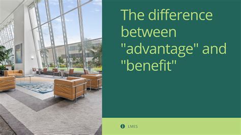 The Difference Between Advantage And Benefit English Vocabulary