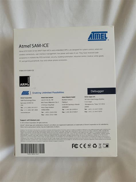 Atmel SAM ICE AT91SAM ARM MCU EMPU Debugger C1667 For Sale Online EBay