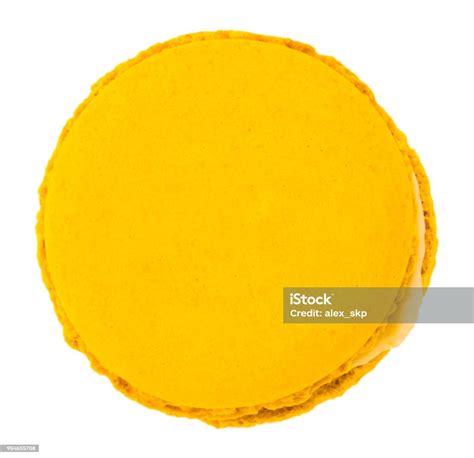 마카롱 또는 흰색 배경에 마 카 롱입니다 디저트에 다채로운 아몬드 쿠키 톱 보기 갈색에 대한 스톡 사진 및 기타 이미지 갈색