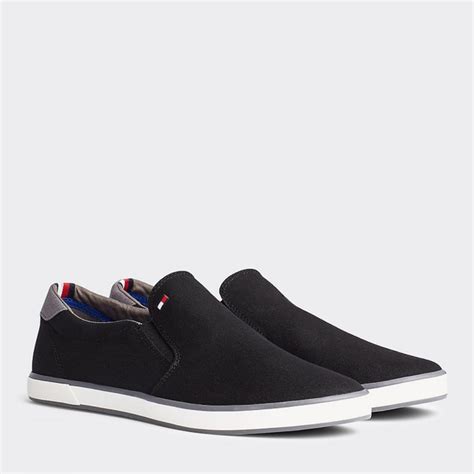 Мужские слипоны Tommy Hilfiger 695125506 44 Черные (1159765638) – в ...