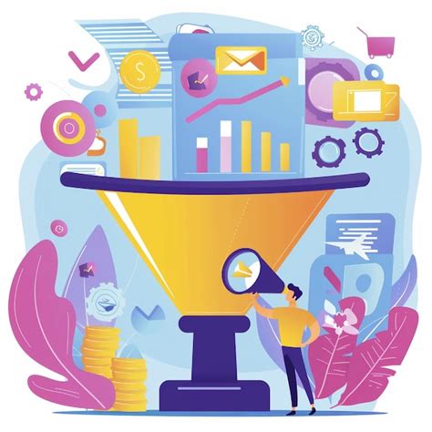 A Person Analyzing Sales Funnel Performance And Adjusting Strategies