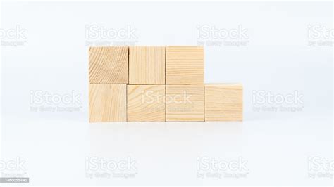 흰색 배경에 격리된 텍스트의 복사 공간을 위한 나무 큐브 개념 품종을위한 나무 상자의 빈 영역 상자 개념에 쓰기 0명에 대한 스톡 사진 및 기타 이미지 Istock