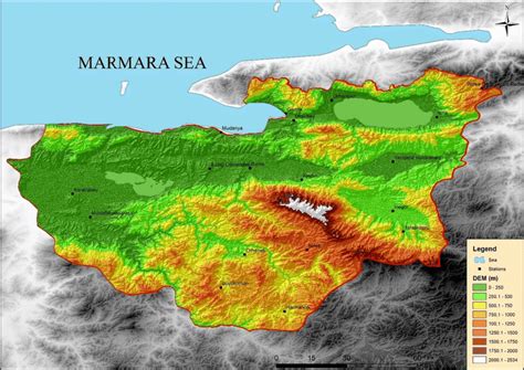 Map Of Land Use And Land Cover Slope Analysis Download Scientific Diagram