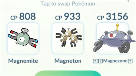 Pokemon Magnemite Evolution