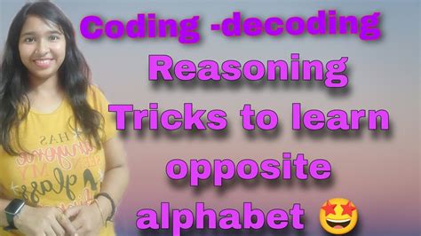 Coding Decoding Reasoning SSC Banking Railway Super Easy Tricks To Learn Opposite