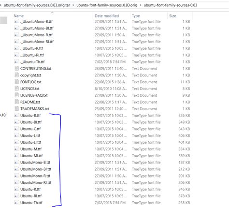 Installing Ubuntu Fonts On Windows 10 Failed · Issue 148 · Canonical · Github