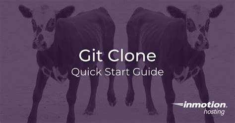 Git Clone Quick Start Guide InMotion Hosting