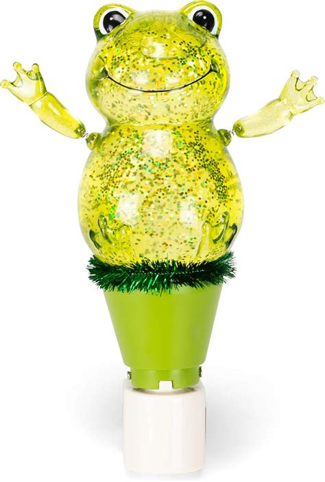 Buy Ganz Midwest-CBK Frog Shimmer Night Light Online at Lowest Price in ...