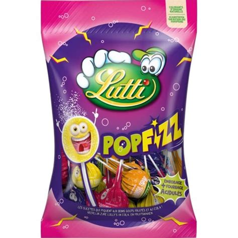 Lutti Sucette Popfizz Lutti