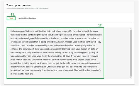 what is amazon transcribe and how to use it auto n easy