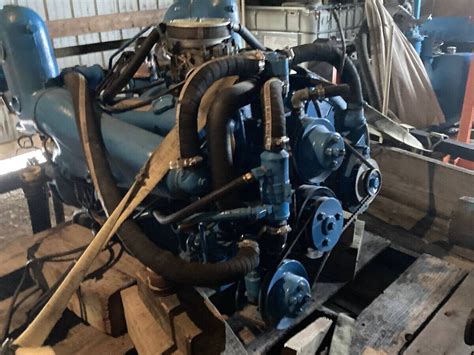 2 Crusader 270 Inboard Engines With Transmissions Both For One Price 1985 For Sale For 6900