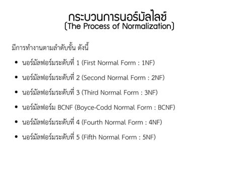 062 Logical Database Design Normalization Ppt