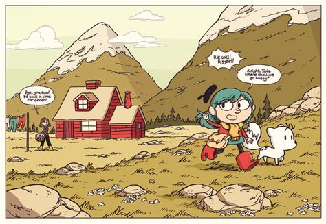 Hilda And Twig Hide From The Rain Flying Eye Books