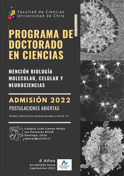 Doctorado en Ciencias mención Biología Molecular Celular y Neurociencias Facultad de Ciencias