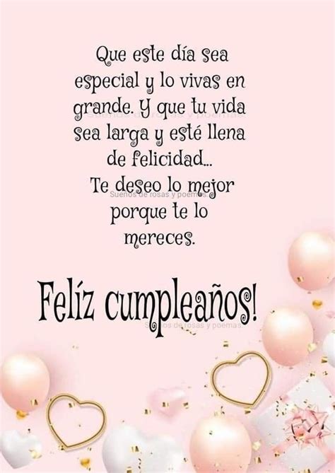 Pin De Ileana En Feliz Cumpleaños Frases De Feliz Cumple Palabras De