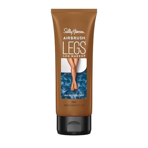 Sally Hansen Water Resistant Airbrush Legs Lotion Deep Glow 4 Oz