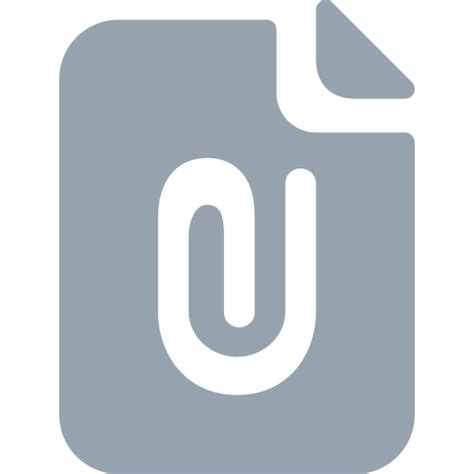 Attach File Generic Flat Icon