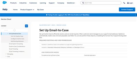 Email To Case Salesforce 1st Integration Transforming Communication And Workflow Efficiency