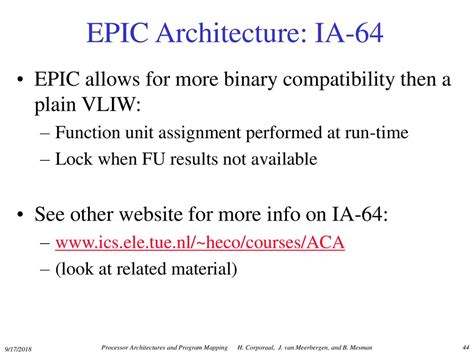 Processor Architectures And Program Mapping Ppt Download