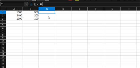 Libreoffice Calc How To Apply The Same Formula To A Whole Column Super User
