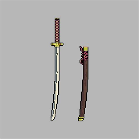 Pixel Sword Sprite