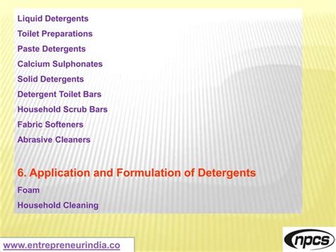 How To Manufacture Detergents Powder Active Ingredients For Detergents