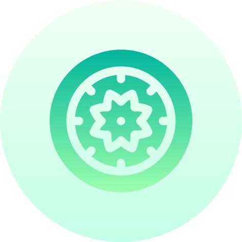 Plate Basic Gradient Circular Icon Plate Basic Gradient Circular Icon