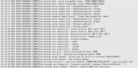 FreeRDP Shadow Cli Error Regarding Syncing Screens Issue FreeRDP FreeRDP GitHub