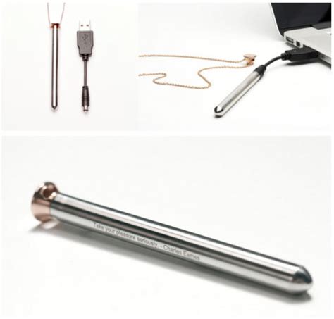 Sexy Wearable Tech Vibrator Necklace From CRAVE Design Milk