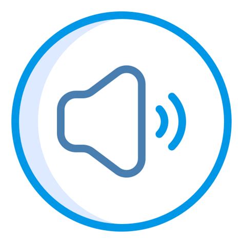 Volume Generic Blue Icon