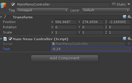 Public Scene Variable Not Shown In Unity Editor Ui Questions Answers Unity Discussions