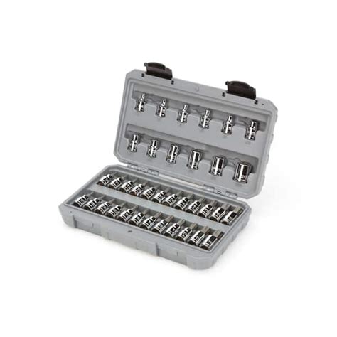 Tekton 3 8 In Drive Torx Tr Torx Bit And External Star Socket Set 36 Piece