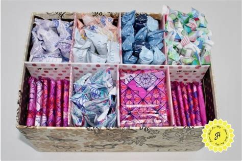 Organizing Your Feminine Menstrual Items Diy Included