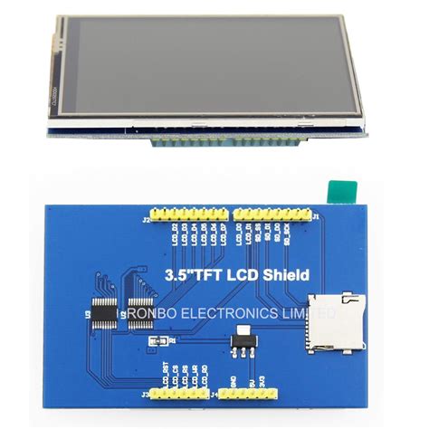 Arduino 3 5 Inch TFT LCD Touch 8 Bit Parallel Interface Example For