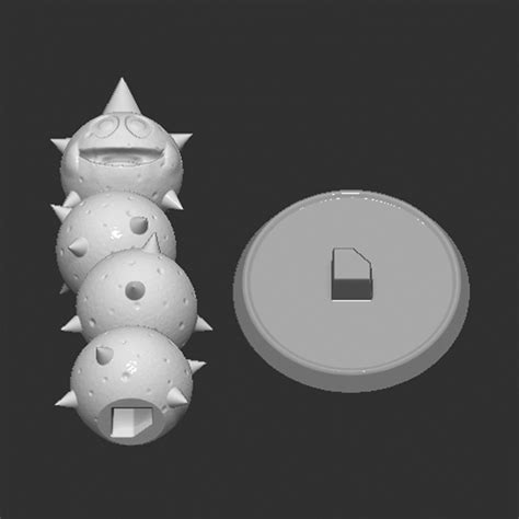 Pokey Mario Enemy Based 3d Model 3d Printable Cgtrader