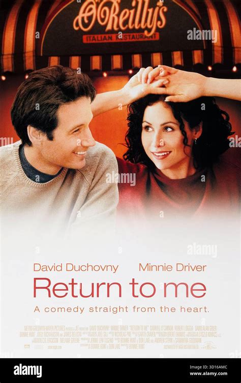 Return To Me 2000 Directed By Bonnie Hunt And Starring David Duchovny