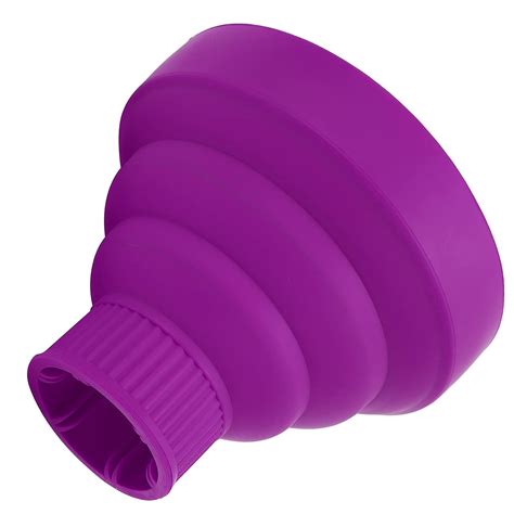 Hair Dryer Diffuser Collapsible Travel Folding Hair Blow Dryer Diffuser Purple