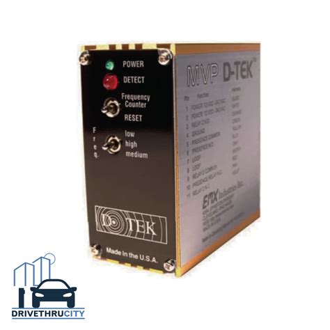 Multi Voltage Vehicle Loop Detector Drive Thru Headset Emx Nexeo Drivethrucity