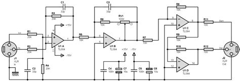 Balanced Input Output Pre Amp Archives Amplifier Circuit Design