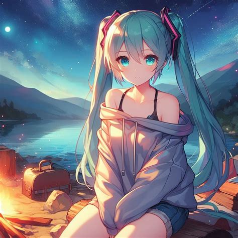 Hatsune Miku Vocaloid Generated By User Urnu AIBooru