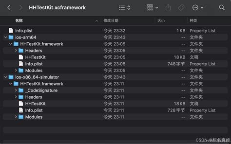 Xcode15 Swift 制作 Xcframeworkxcframework制作 Csdn博客